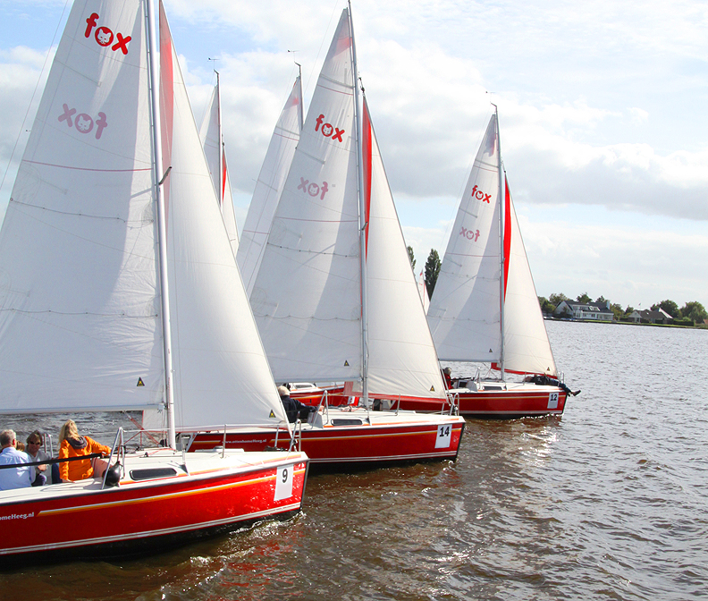 Nieuwbouw Fox 22 zeiljachten - Ottenhome Heeg